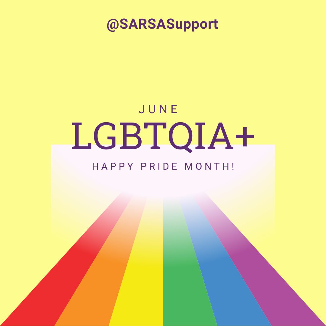 A note from our LGBTQIA+ Champion | SARSAS