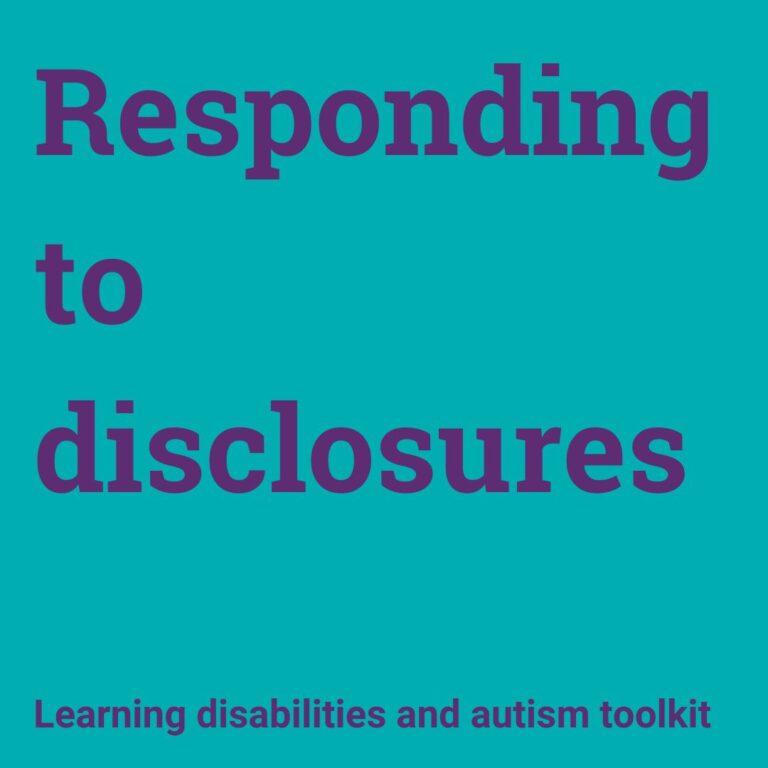 Responding to disclosures | SARSAS
